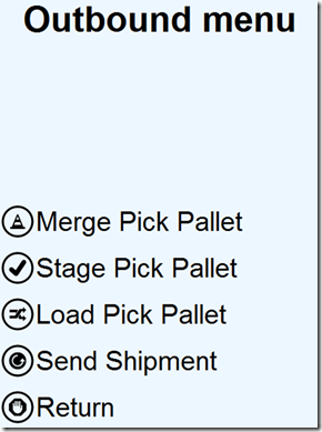 Outbound menu | Kurt Hatlevik – Dynamics 365 Blog